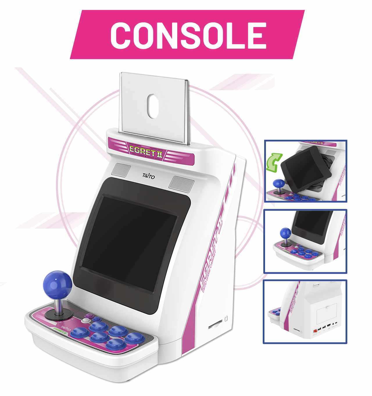 EGRET II mini tabletop arcade cabinet now available in Japan ...