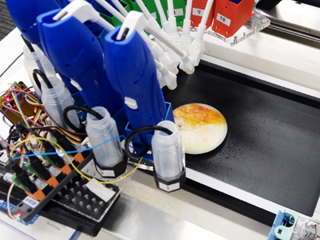 A device that can alter the taste of food has been developed by a ...