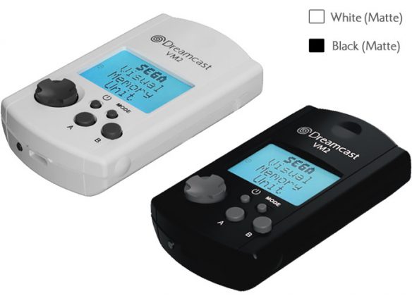 The Dreamcast VM2 is an unofficial successor to the VMU memory card ...