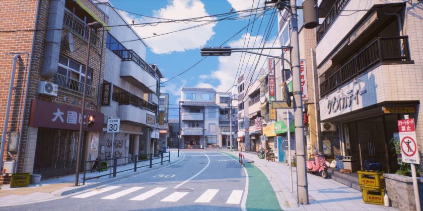 UE5 Anime Tokyo demo lets you explore anime-fied Japan - AUTOMATON WEST