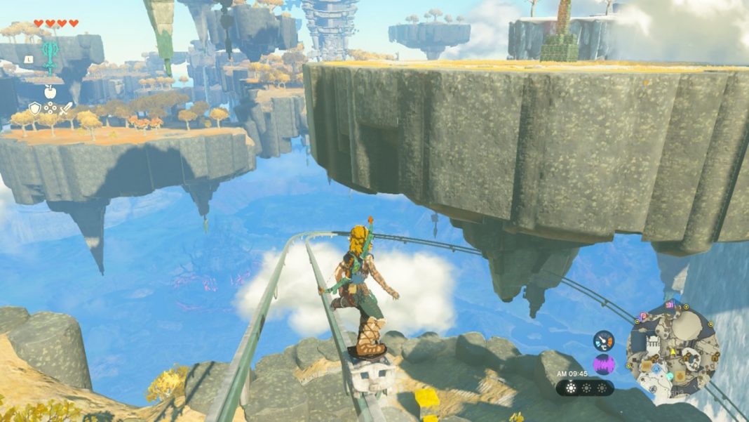 Shield surfing evolves into shield skateboarding in Tears of the ...