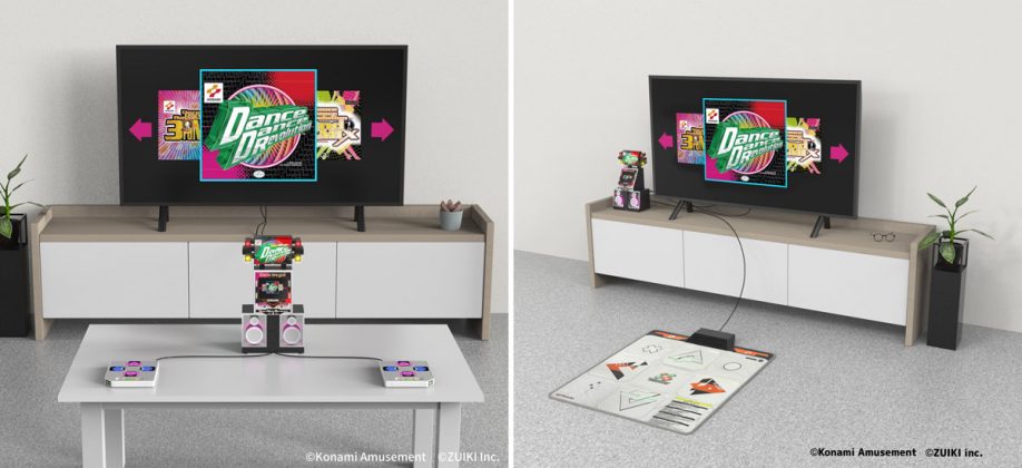 Dance Dance Revolution Classic Mini – miniature console that reproduces ...