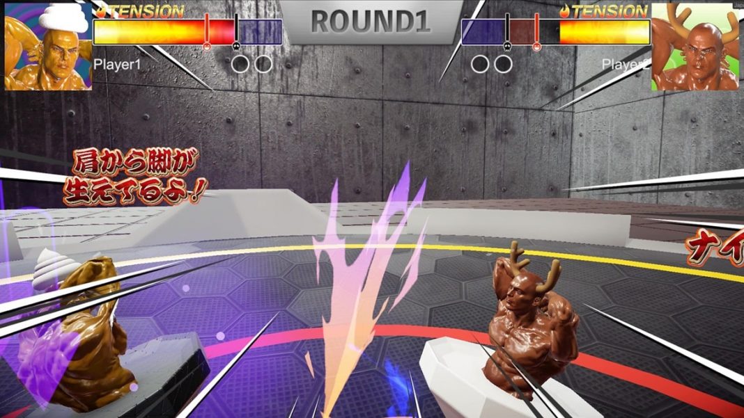 Spinning cone-man machos clash against each other in upcoming Japanese ...