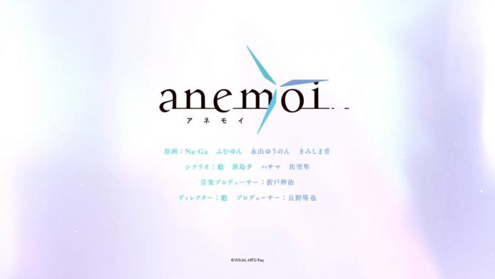 Clannad developers announce new full-price visual novel game Anemoi ...