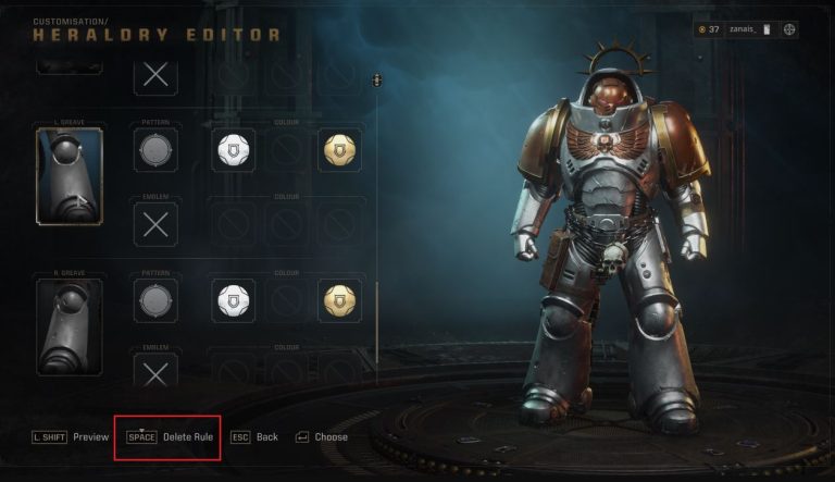 Warhammer 40,000: Space Marine 2: How to change your armor colors ...