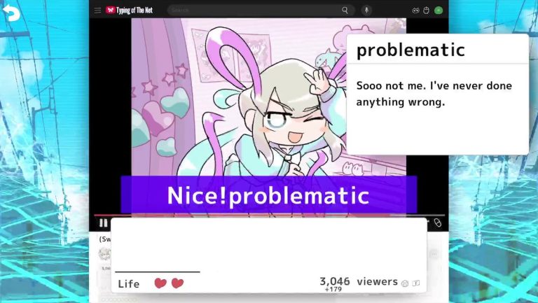 Needy Streamer Overload gets new typing spin-off game, plus PS4/PS5 ...