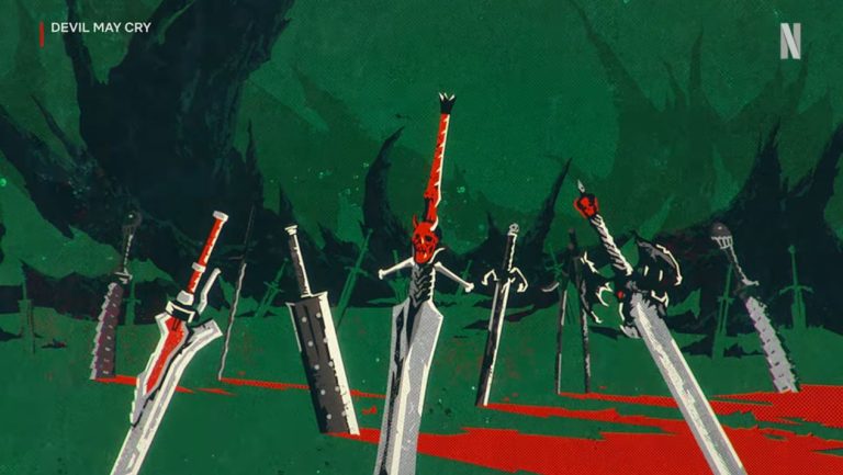 Netflix's Devil May Cry opening credits sequence has a bunch of ...