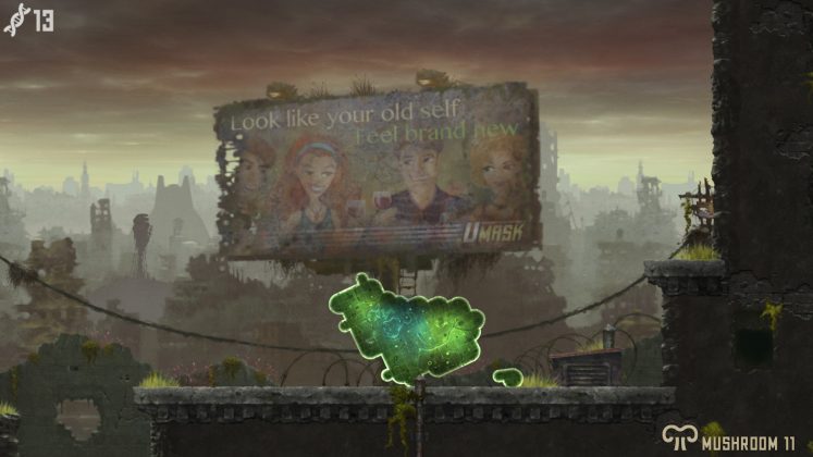 形をグニョグニョ変形させる粘菌系2Dパズルアクション『Mushroom 11』の発売日が決定、SteamやGOGで10月15日にリリースへ ...