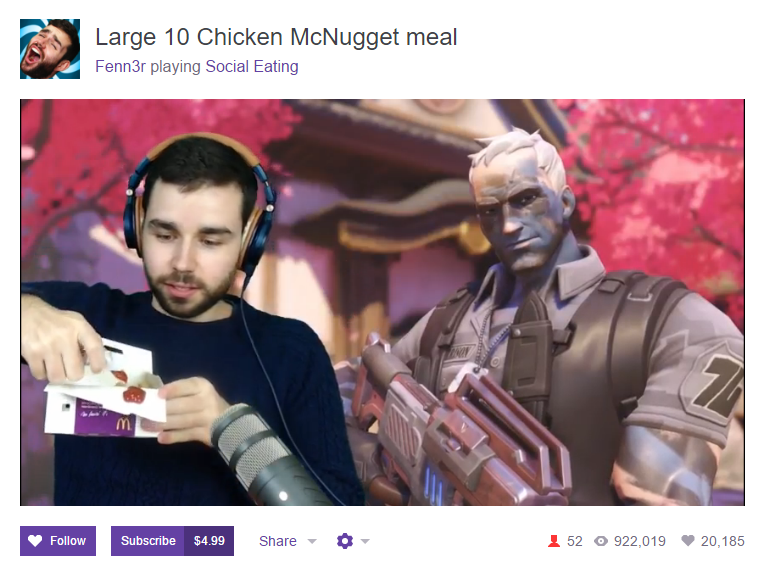 Twitchにカメラの前で飲食できる新カテゴリーが追加される、英米では配信者に食べ物送れるサービスも - AUTOMATON