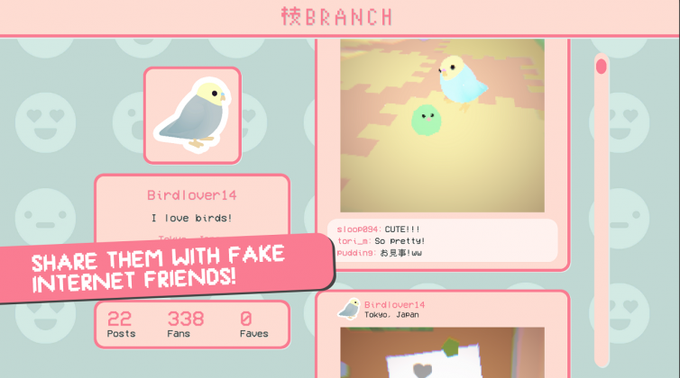 キュートな小鳥撮影ADV『Toripon（鳥ポン）』発表。アパートで暮らす小鳥をカメラで撮影して架空のSNSに投稿 - AUTOMATON