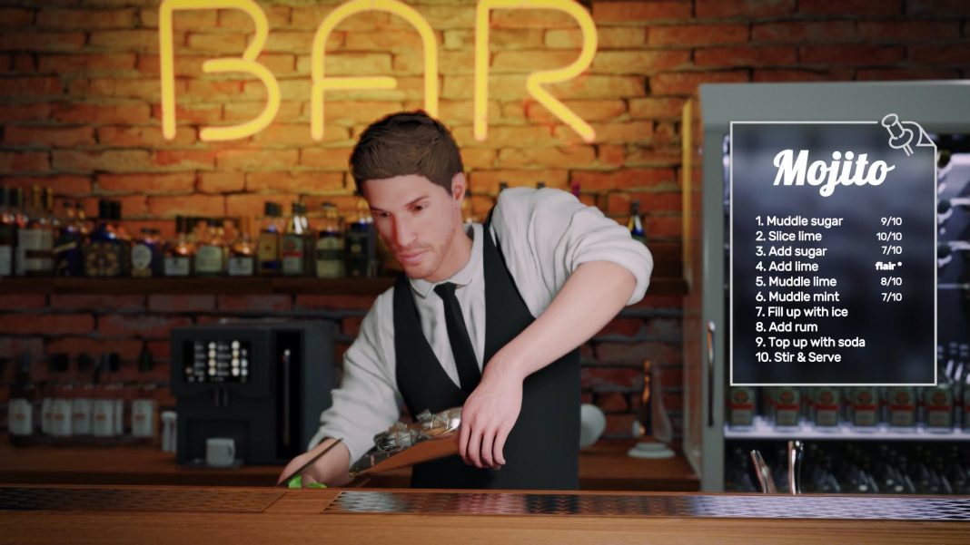 バー経営シム『Bartender Simulator』Steam向けに発表。スタイリッシュなパフォーマンスでカクテルをご提供、人生相談にも乗る ...