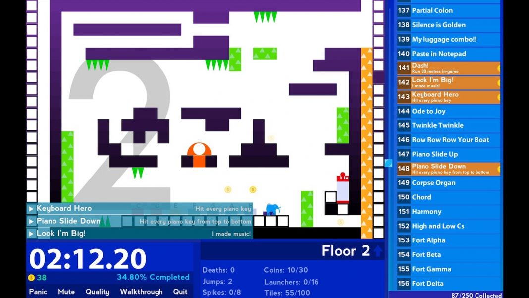 往年のFlashゲーム移植版セット『The Elephant Collection』発表。“実績解除のゲーム化”ゲーム『Achievement ...