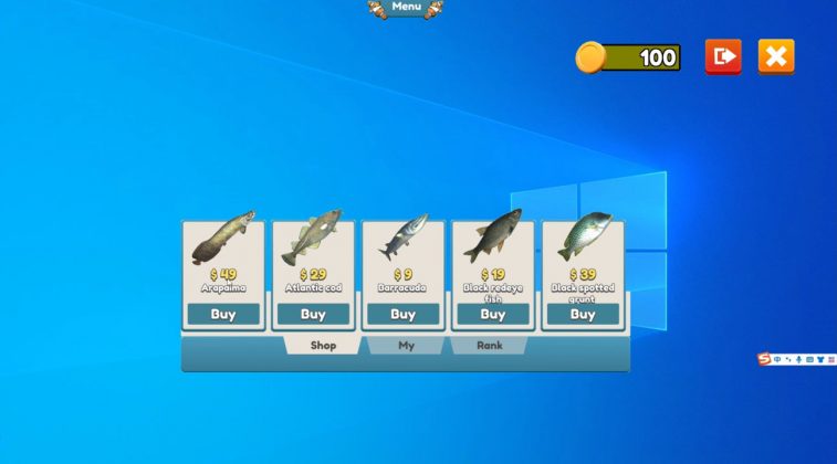 お魚養殖デスクトップアプリ『Fish on the desktop』Steamストアページいきなり登場。クマノミ・錦鯉・サメなどを放流し画面を ...