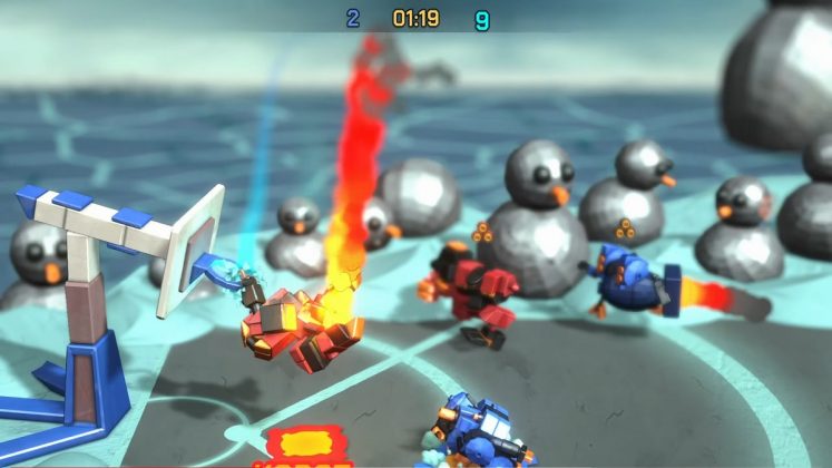 ローグライトロボットバスケ『RoboDunk』9月26配信へ。最大4人対戦にも対応する豪快バトル - AUTOMATON