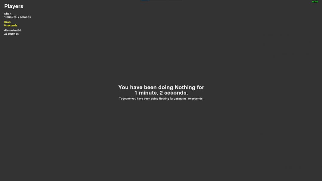 みんなで「何もしない」ゲーム『Nothing Together』Steam向けに発表。最大20人で何もしない競争、何かしたら脱落 ...