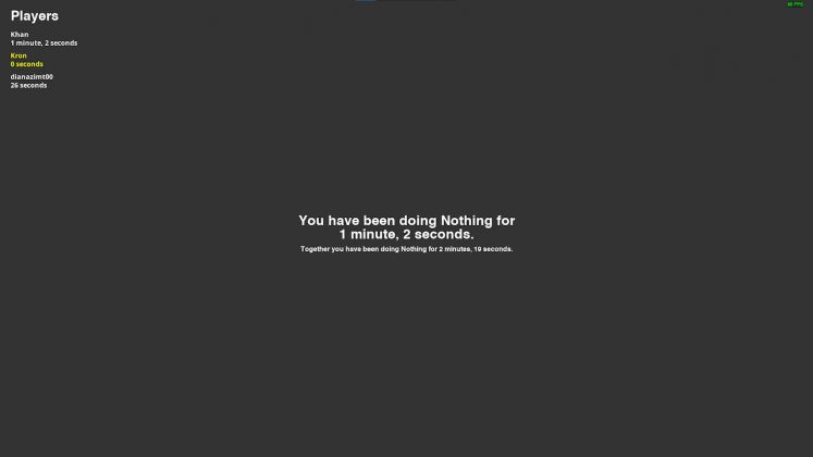 みんなで「何もしない」ゲーム『Nothing Together』Steam向けに発表。最大20人で何もしない競争、何かしたら脱落 ...