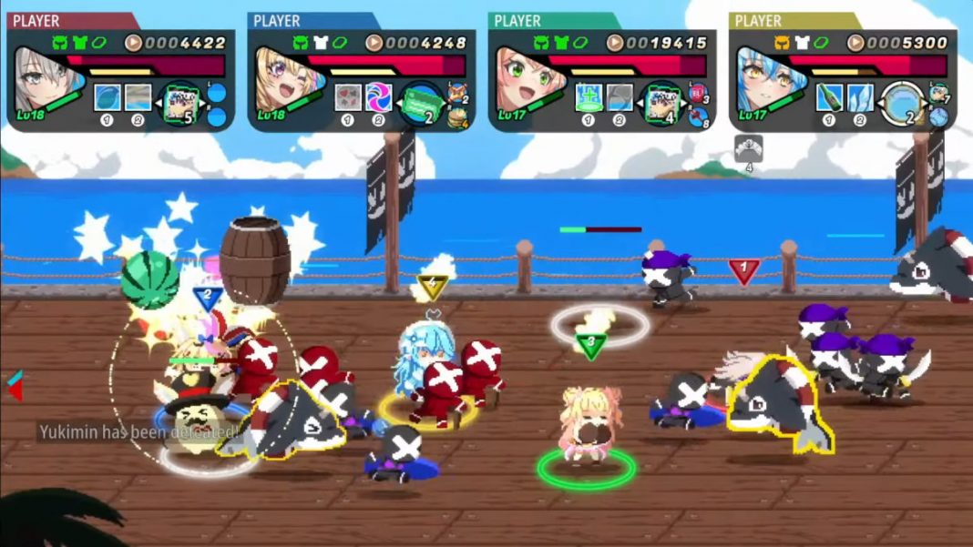 「ホロライブ」の協力アクション『Holo X Break』3月29日無料配信へ。最大4人オンラインマルチ対応で、「ねぽらぼ」が「holoX」の ...