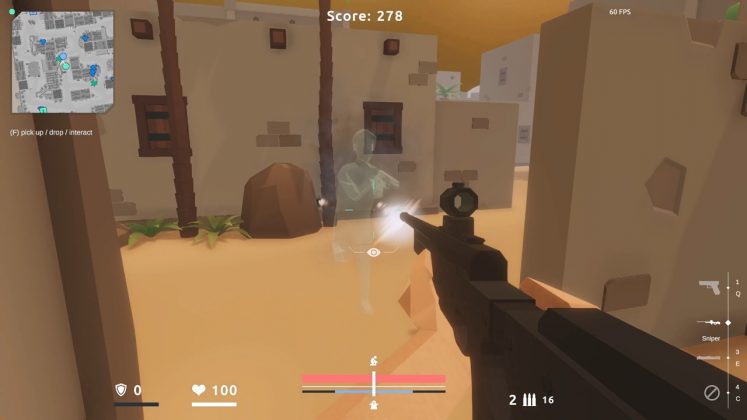 透明対戦FPS『Stealth Gun』発表。みんな透明な世界で、装備を駆使して姿を暴く人探し銃撃戦 - AUTOMATON