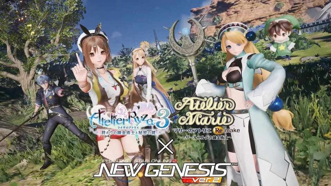 『PSO2 NGS ver.2』5月アプデ情報公開、3周年イベントや『アトリエ』シリーズとのダブルコラボの詳細お披露目。7月登場の“カード ...