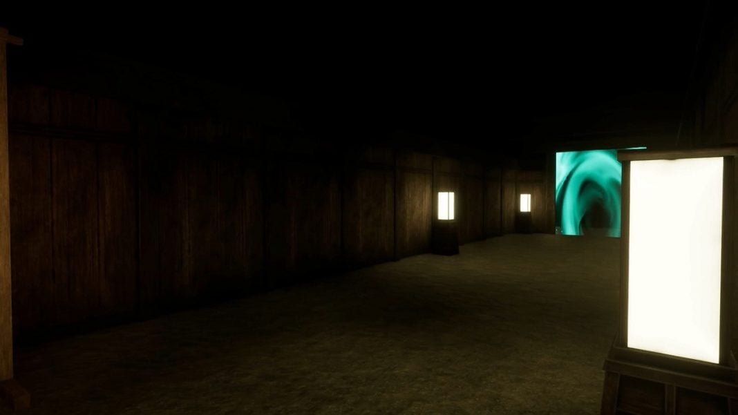 確率運試しゲーム『1/8192』発表。謎のお寺でゲートに飛び込み、1/2の当たりを引き続ける - AUTOMATON