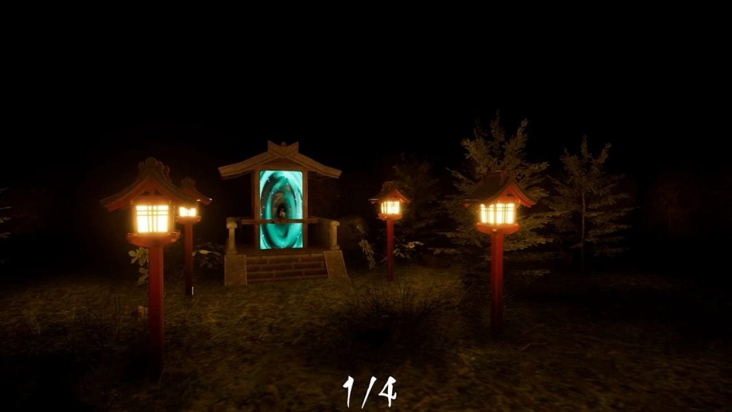 確率運試しゲーム『1/8192』発表。謎のお寺でゲートに飛び込み、1/2の当たりを引き続ける - AUTOMATON