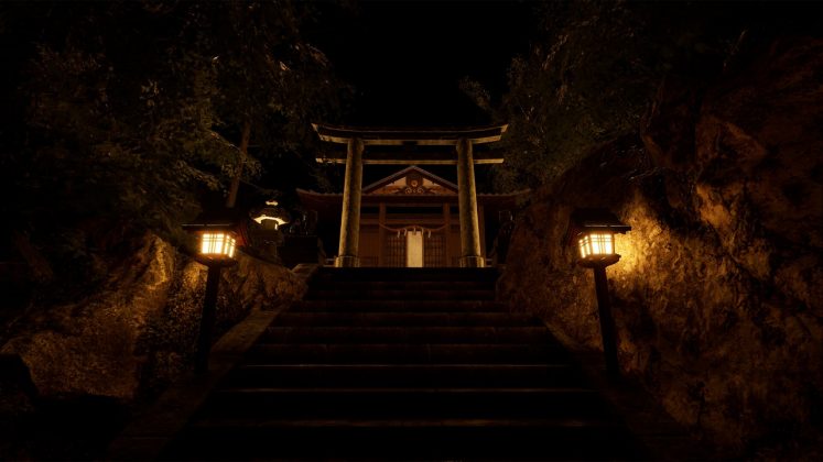 確率運試しゲーム『1/8192』発表。謎のお寺でゲートに飛び込み、1/2の当たりを引き続ける - AUTOMATON