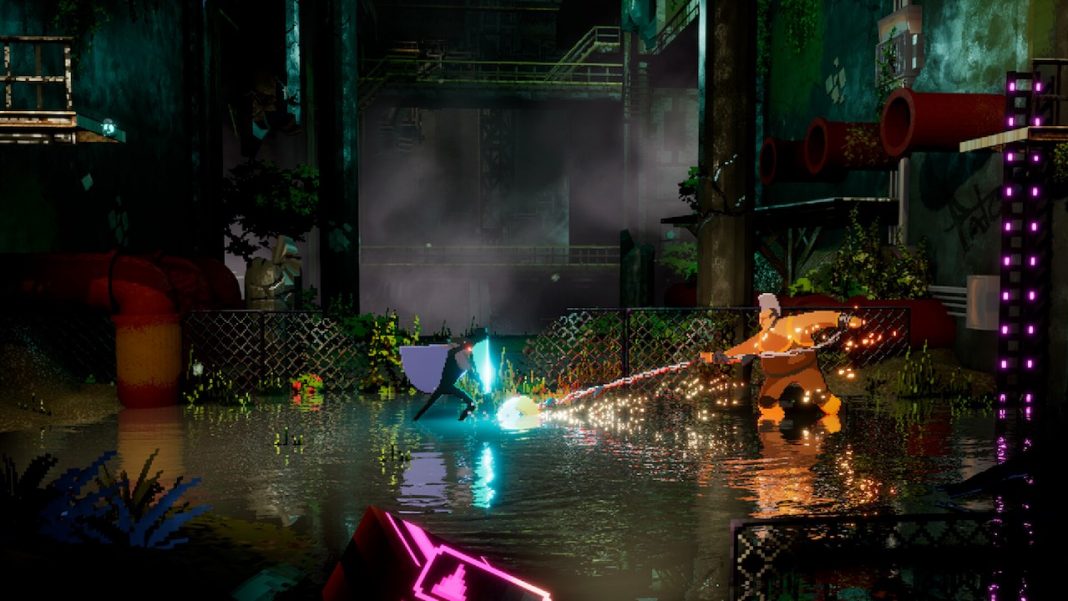 サイバーパンク・メトロイドヴァニアアクション『SkyDust』正式発表。荒廃した現実世界とバーチャル世界を探索し、傭兵として仕事をこなす - AUTOMATON