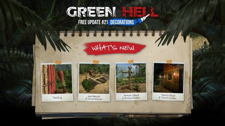 密林オープンワールドサバイバル『Green Hell』ついに追加コンテンツ開発終了へ。最終大型アプデ「Decorations」がまずはPC版 ...