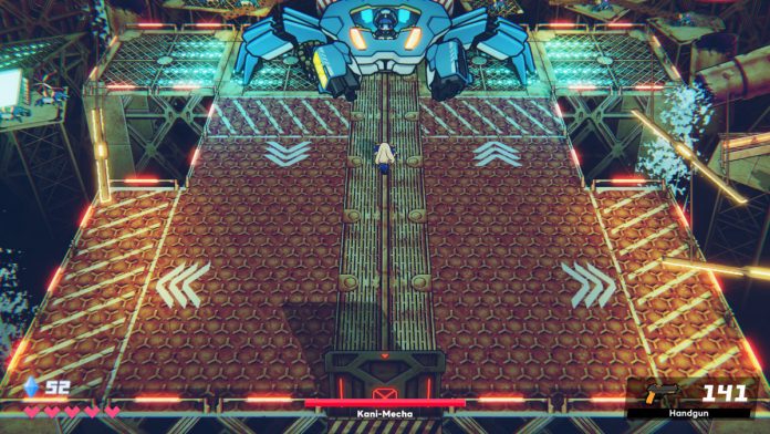 銃撃ローグライクアクション『ガンナーちゃん!』Steam向けに発表。狂った基地でかわいいロボと戦う2.5Dバトル - AUTOMATON