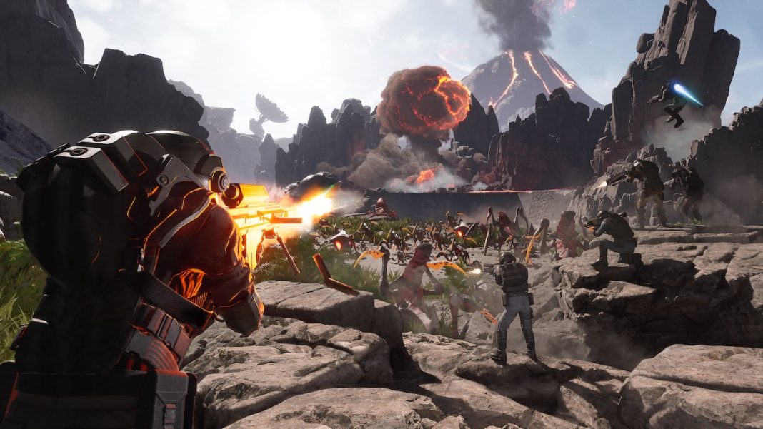 最大16人協力・エイリアンせん滅FPS『スターシップ・トゥルーパーズ・エクスタミネーション』PS5/Xbox/PC向けに正式リリース。銃に爆弾 ...