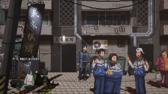 ドット絵都市探索・推理ゲーム『Rusty Winter 革杉市の厳冬』発表。失踪した家族と「宇宙人」の都市伝説、作り込まれた中国都市で手がかりを集める - AUTOMATON