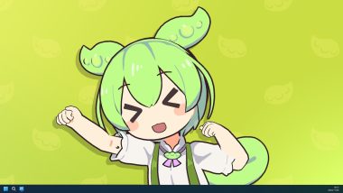 デスクトップに3Dキャラを置ける「Desktop Mate」にまさかの「ずんだもん」DLC発表、4月3日配信へ。ボイス機能も搭載、ずんだもんが ...