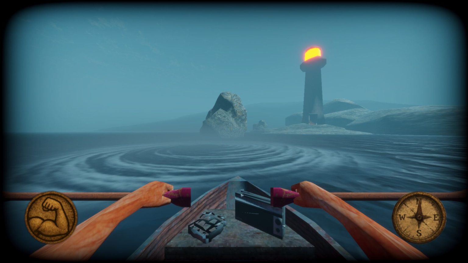 手漕ぎボート孤独サバイバルホラー『Oars of Silence』発表。深海より目覚めた怪物から逃げ惑う、果てしない海の旅路 - AUTOMATON