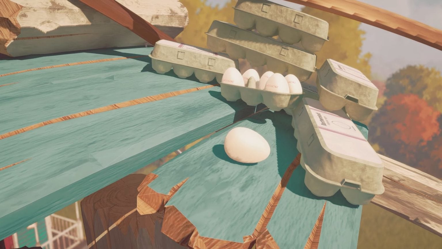 生卵の空上りアクション『Egging On』8月7日配信へ。落ちたら割れるし、落ちなくても割れる - AUTOMATON