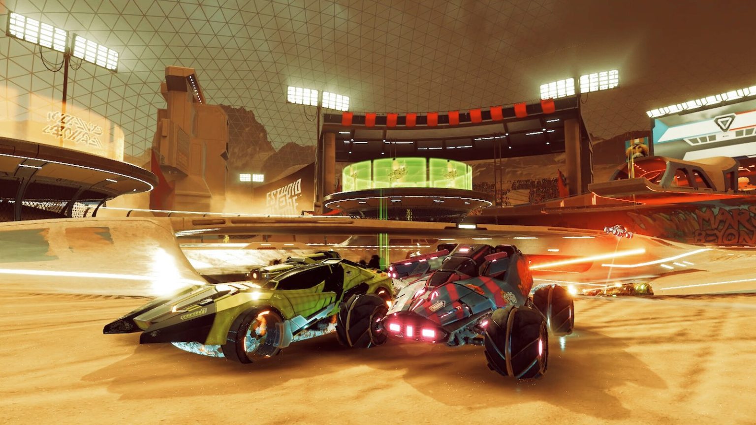 武装車両4対4バトル『Rivals Hover League』体験版、期間限定で配信開始。爆速ブーストやホバリングなどを駆使して敵を制す - AUTOMATON