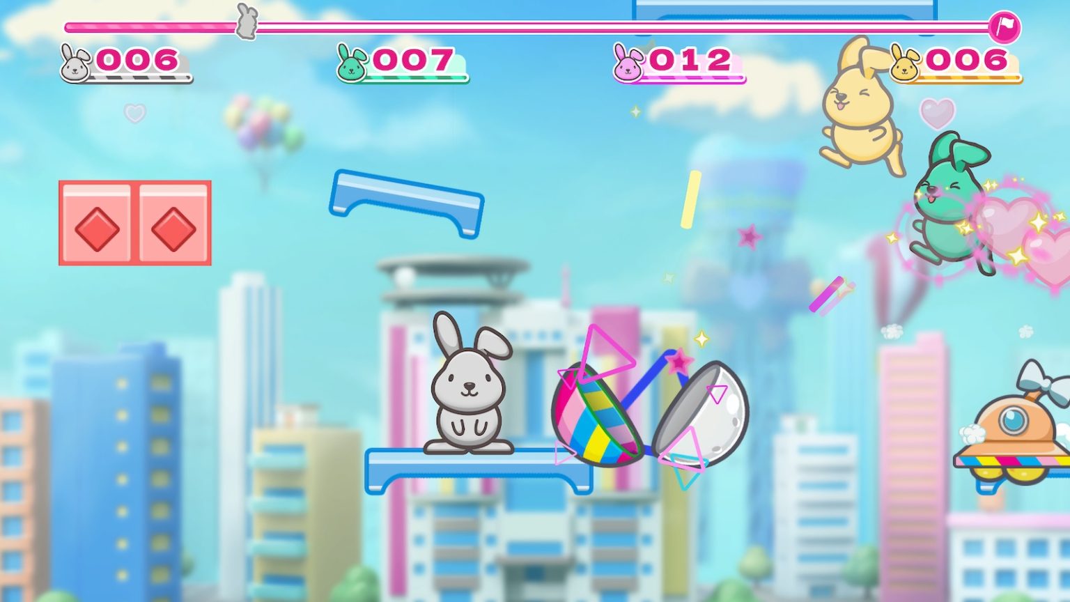 TBS朝番組「ラヴィット！」の対戦アクションゲーム『LAPPY GAMES』発表。最大4人マルチ対応、番組キャラのラッピーになって邪魔し合いバトル - AUTOMATON