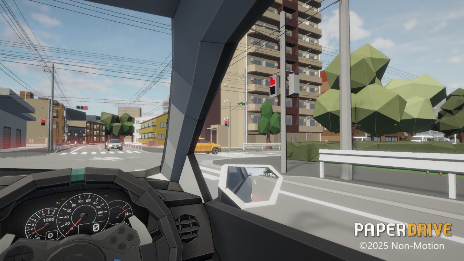 ペーパードライバー訓練シム『Paper Drive』8月20日発売へ、税込100円。発進には「シートベルト装着」も必要、“運転再開”におすすめのリアル教習ゲーム - AUTOMATON