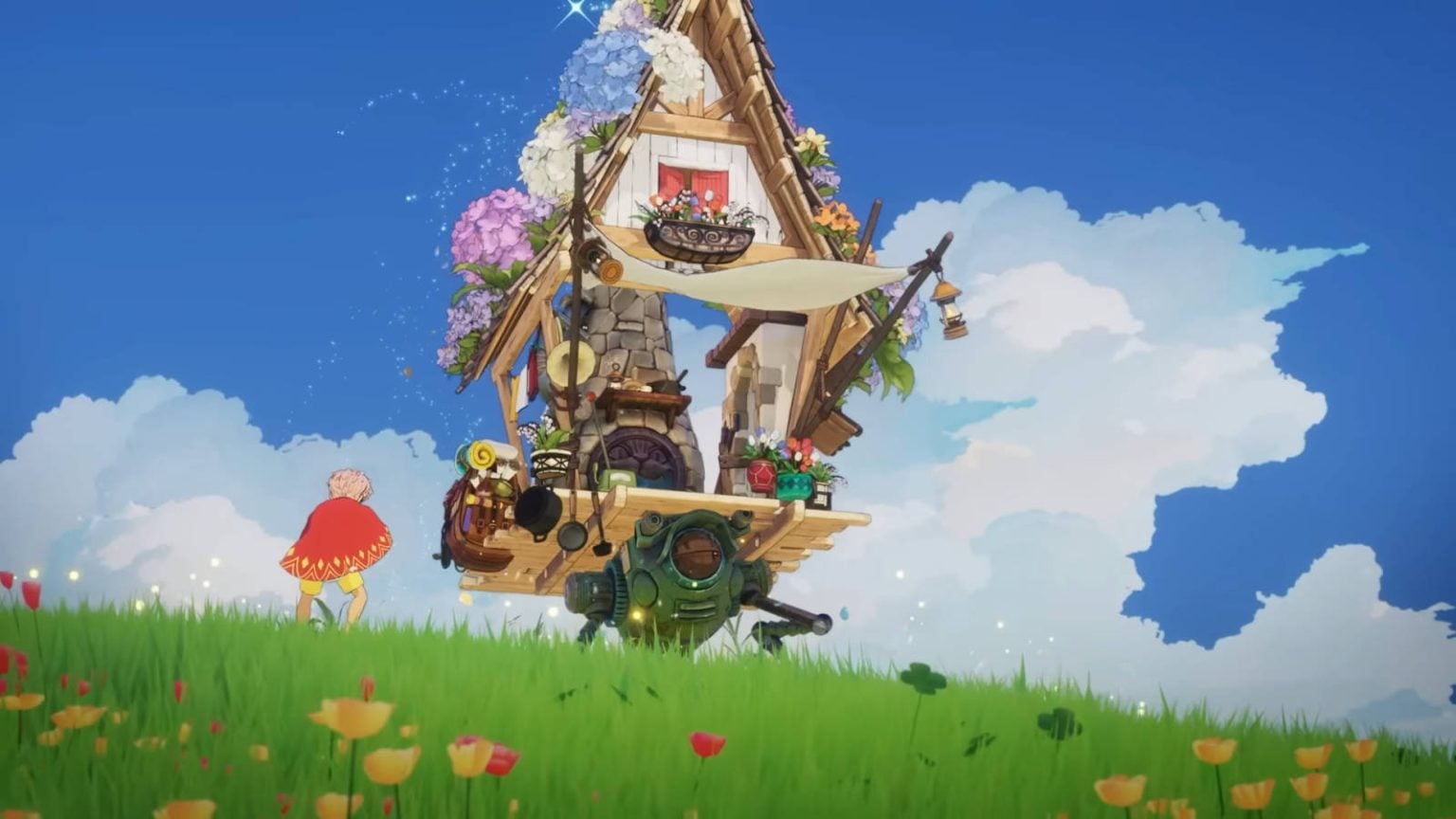 「歩く家」クラフト冒険ゲーム『Project Bloomwalker』発表。汚染された世界を浄化しながら巡る、賑やか行列旅 - AUTOMATON