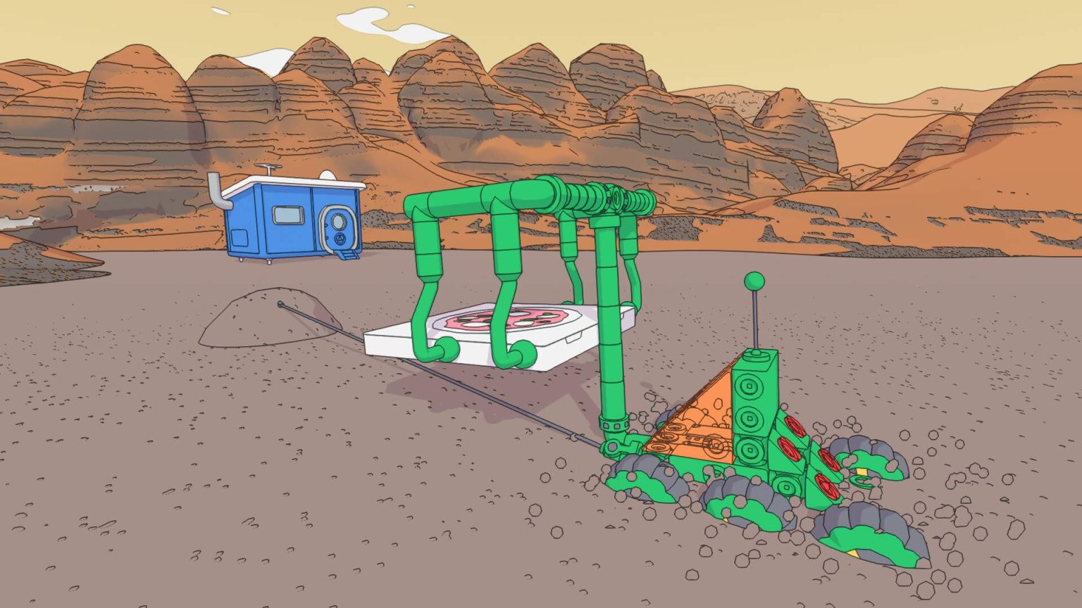 圧倒的に好評オープンワールド火星運搬シム『Mars First Logistics』正式リリース＆大型アプデで日本語対応。貨物にあわせてマシン ...