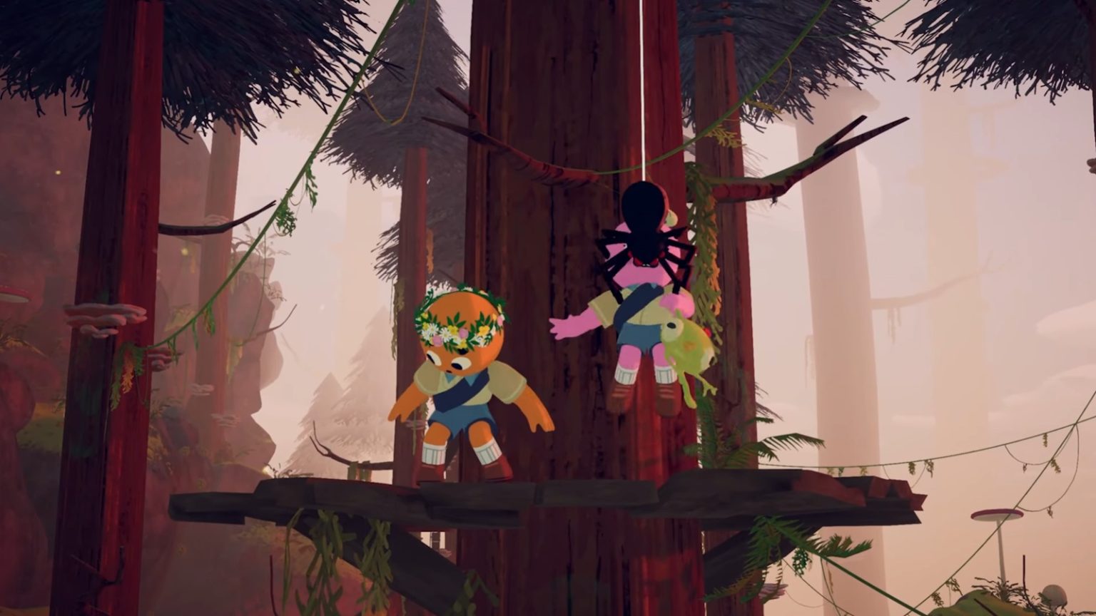 人気マルチ対応山登りゲーム『PEAK』新バイオーム「ROOTS」発表、11月5日実装へ。木々立ち並ぶ新たな地、“連れ去り蜘蛛”も登場か - AUTOMATON