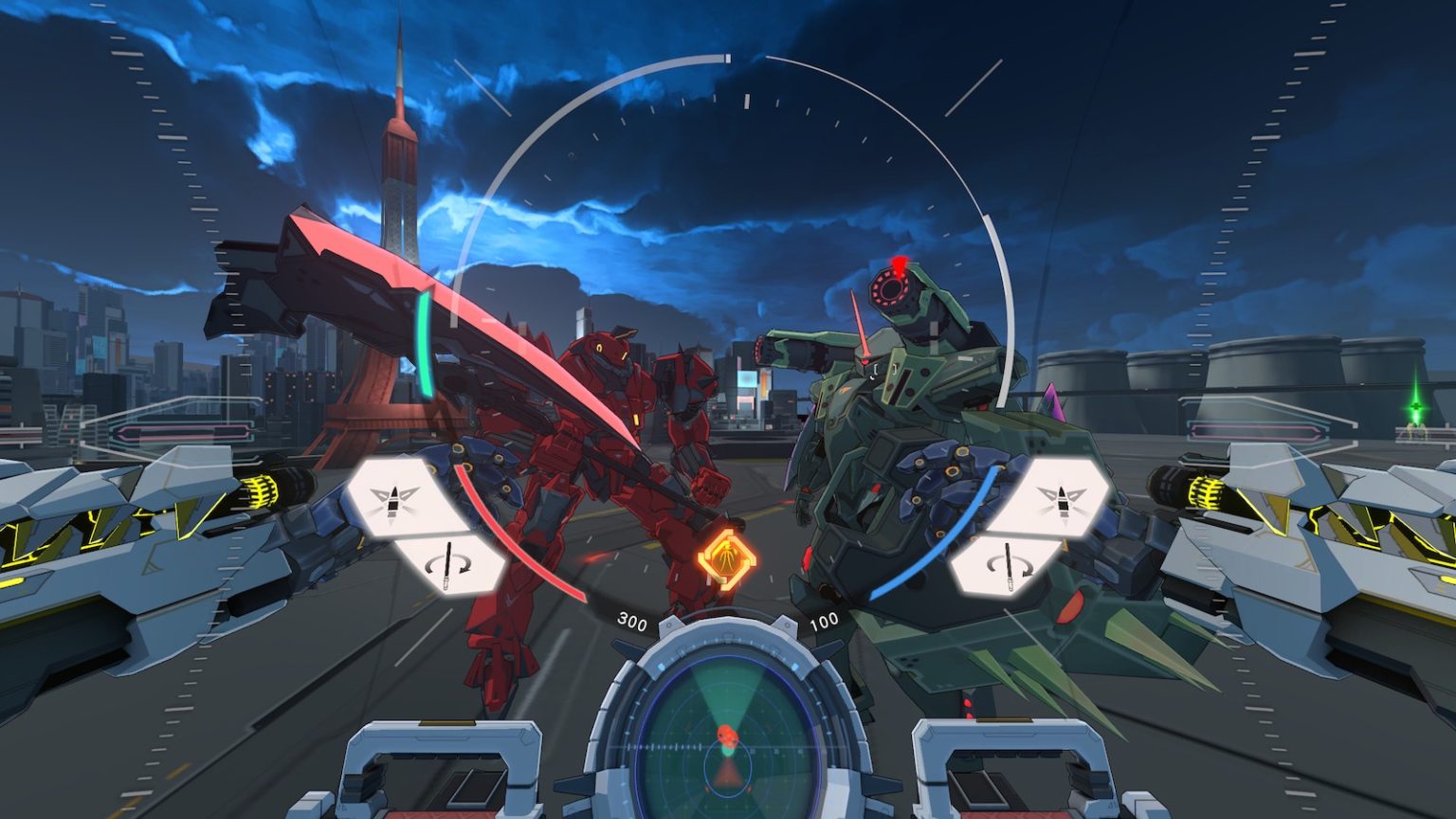 巨大ロボ“操縦席視点”アクション『Mecha Force -メカフォース-』非VR版、体験版配信開始。コクピットから動かす迫力武装カスタマイズ ...