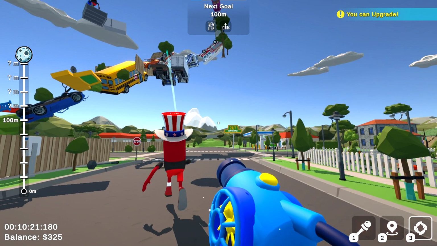 Steam最大4人プレイ“空登り建築”ゲーム『Totally Safe Moon Project』発表。車も家もつなげて『Only Up!』風 ...
