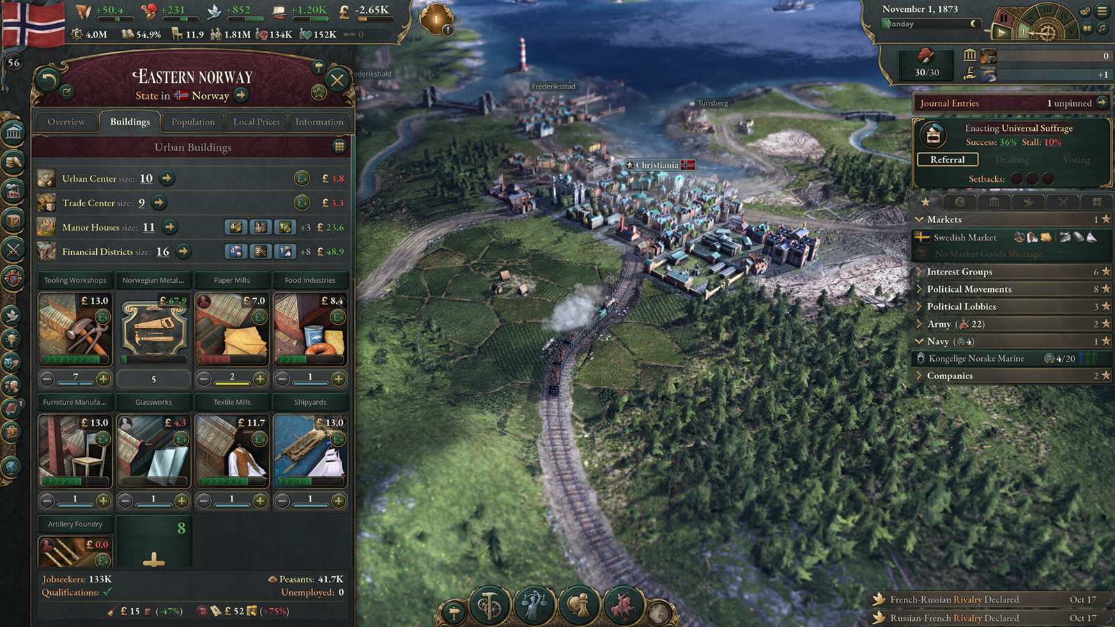 Paradox近代ストラテジー『Victoria 3（Vic3）』“幕末日本”テーマの大型DLC「The Great Wave」発表。欧米の ...