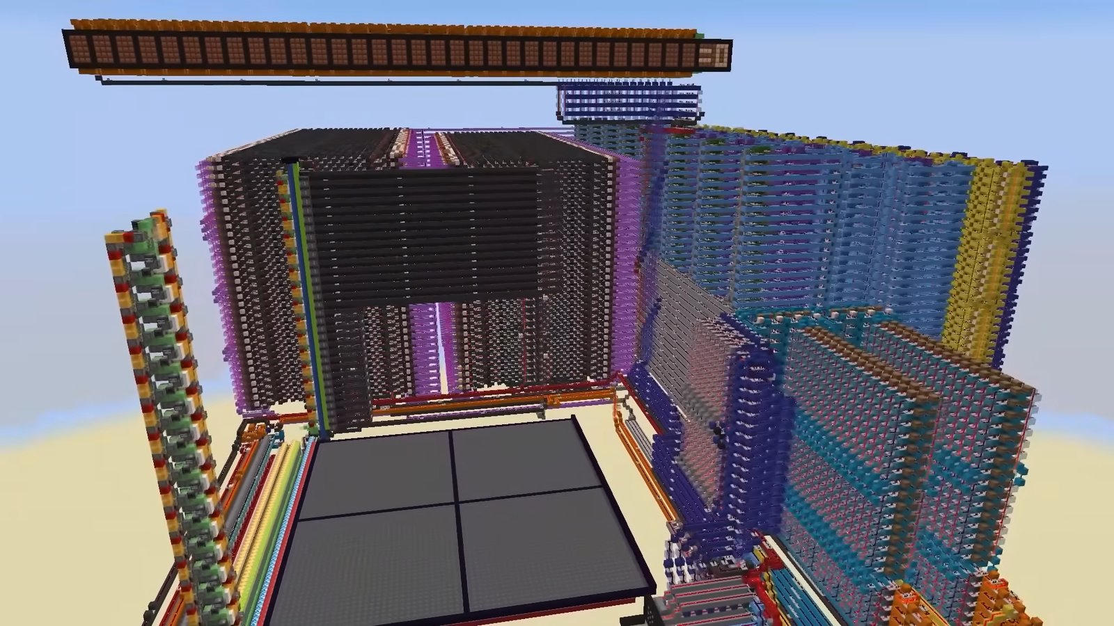 『マインクラフト』にて「式から3次元グラフを描画する」レッドストーン回路を作った人現る。大学の授業でひらめき、5年かかった集大成 ...